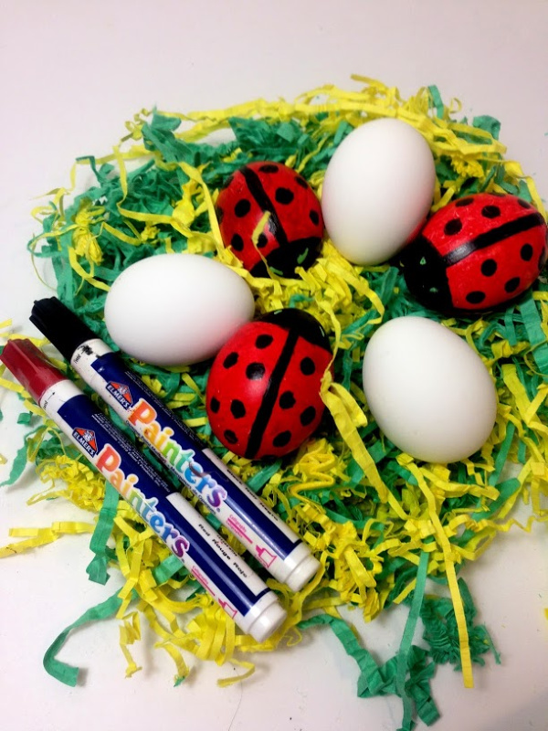 Easter Egg Lady Bugs – Starrcreative.ca