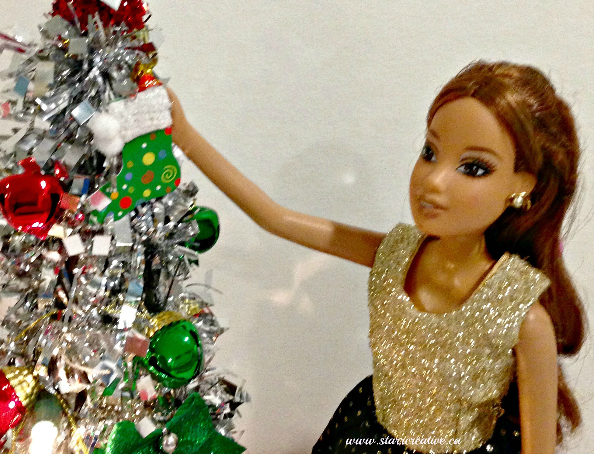Decorate DIY Barbie Doll Christmas Tree Version #2 – starrcreative