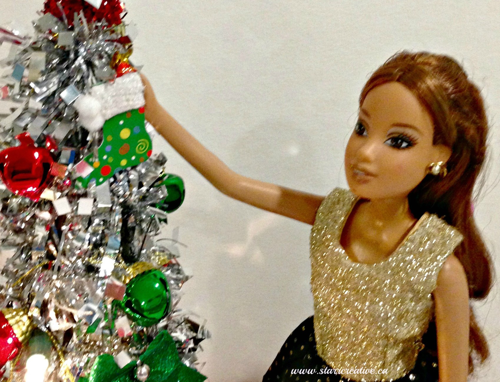 Decorate DIY Barbie Doll Christmas Tree Version #2 – starrcreative